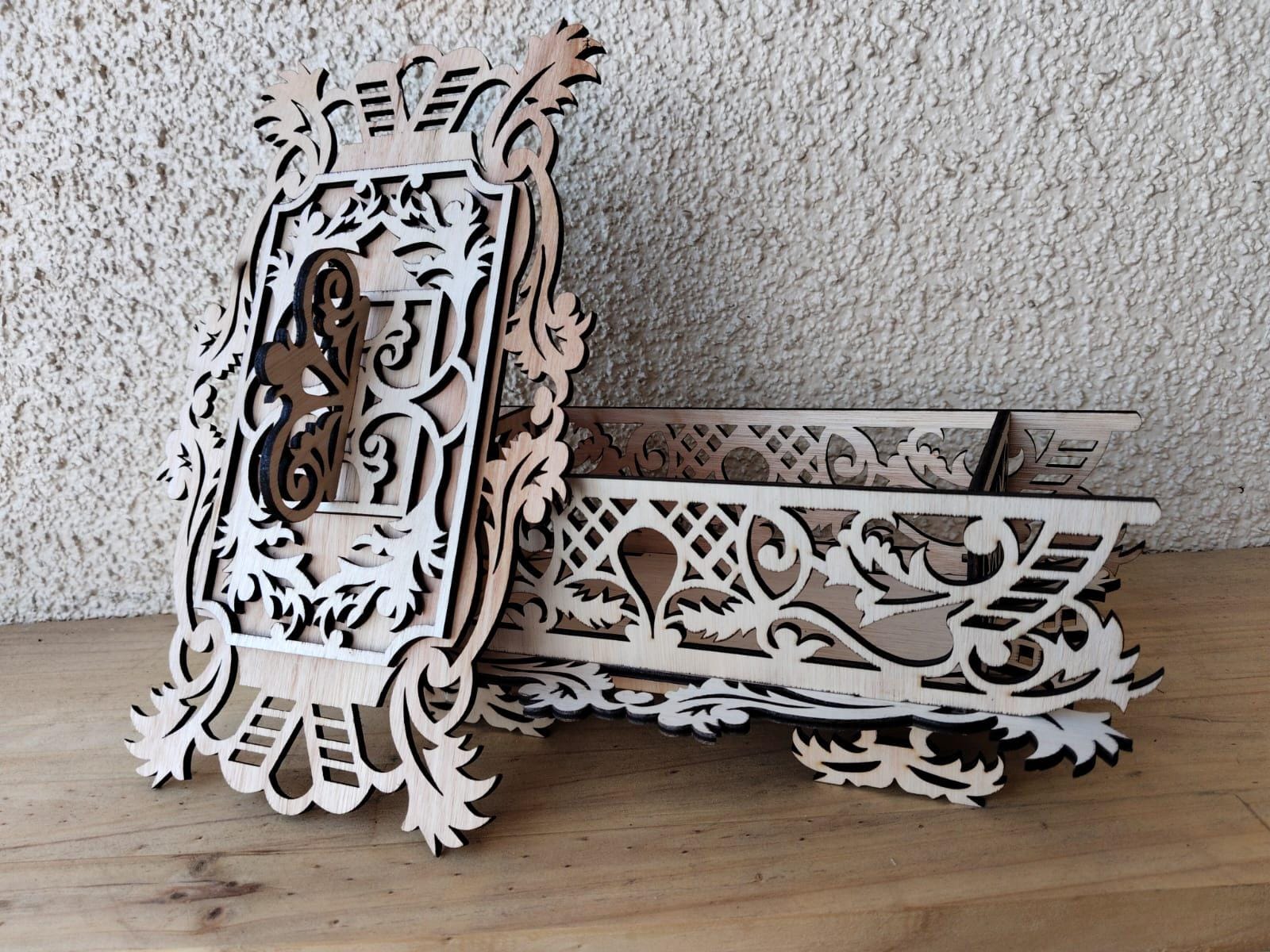 Laser Cut Wooden Jewelry Box Living Hinge Gift Box Svg File Glowforge ...