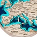6 Layer 3D Map Map of Europe, Multi -layer Panel,laser Cut File. 3D ...