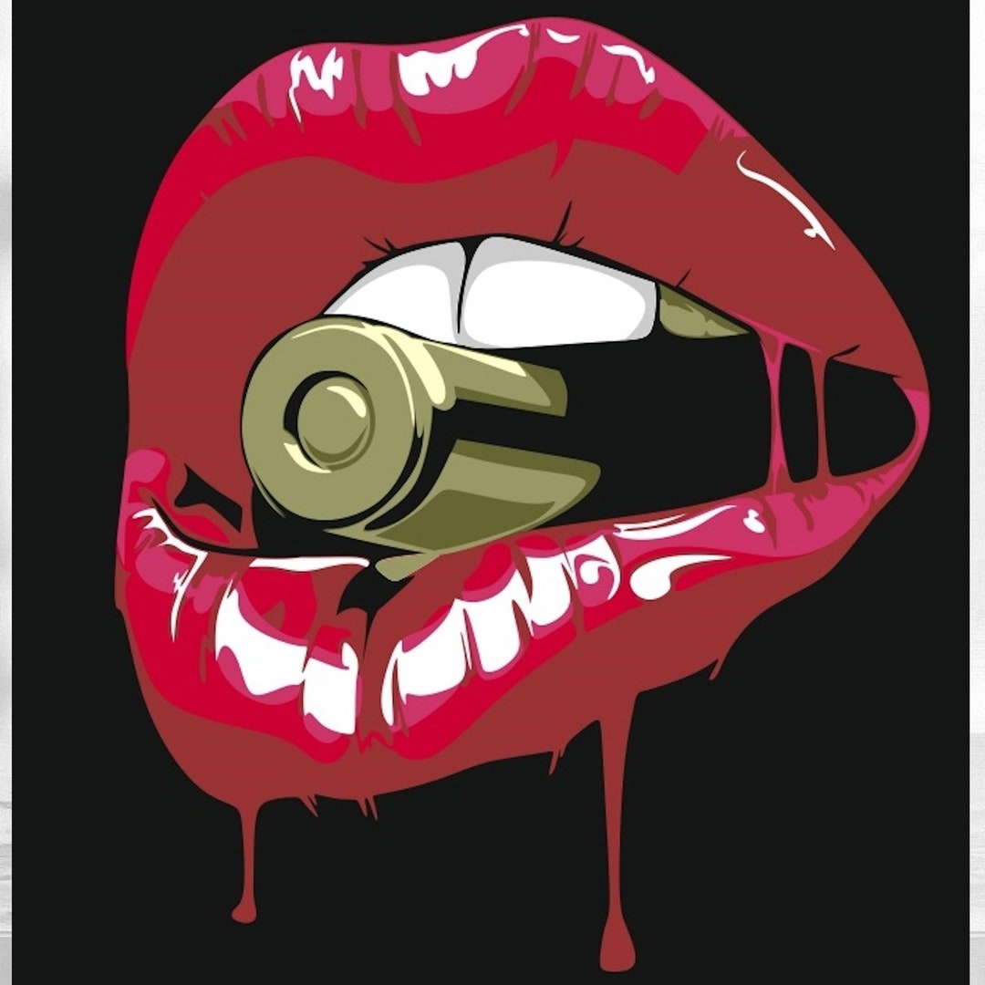 Lips Multilayer Laser Cut Files Wooden Wall Art, Natural Wood Veneer ...