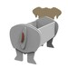 Jack Russell Planter Pattern, Dog Wood Planter, DIY Garden Ornament ...