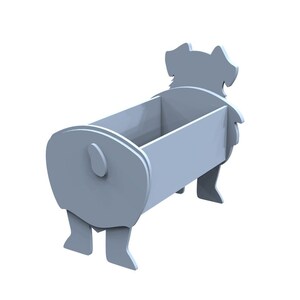 Jack Russell Planter Pattern, Dog Wood Planter, DIY Garden Ornament ...