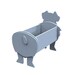Jack Russell Planter Pattern, Dog Wood Planter, DIY Garden Ornament ...