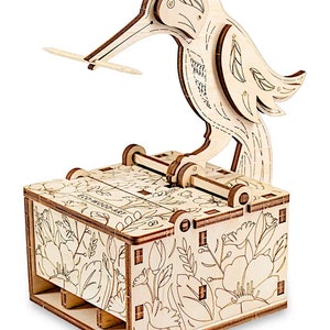 Bird Toothpick Dispenser Laser Cut Files ,self Assembly Constructors ...