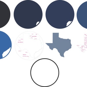 7 Layer 3D Texas Map , Multi -layer Panel,laser Cut File. 3D Wood Texas ...