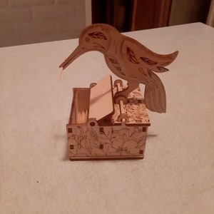 Bird Toothpick Dispenser Laser Cut Files ,self Assembly Constructors ...