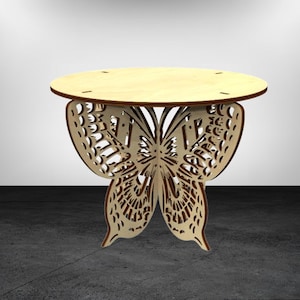 3D Butterfly Plant Pot Stands Laser Cut,set of 2 Potted Plant Stand ...