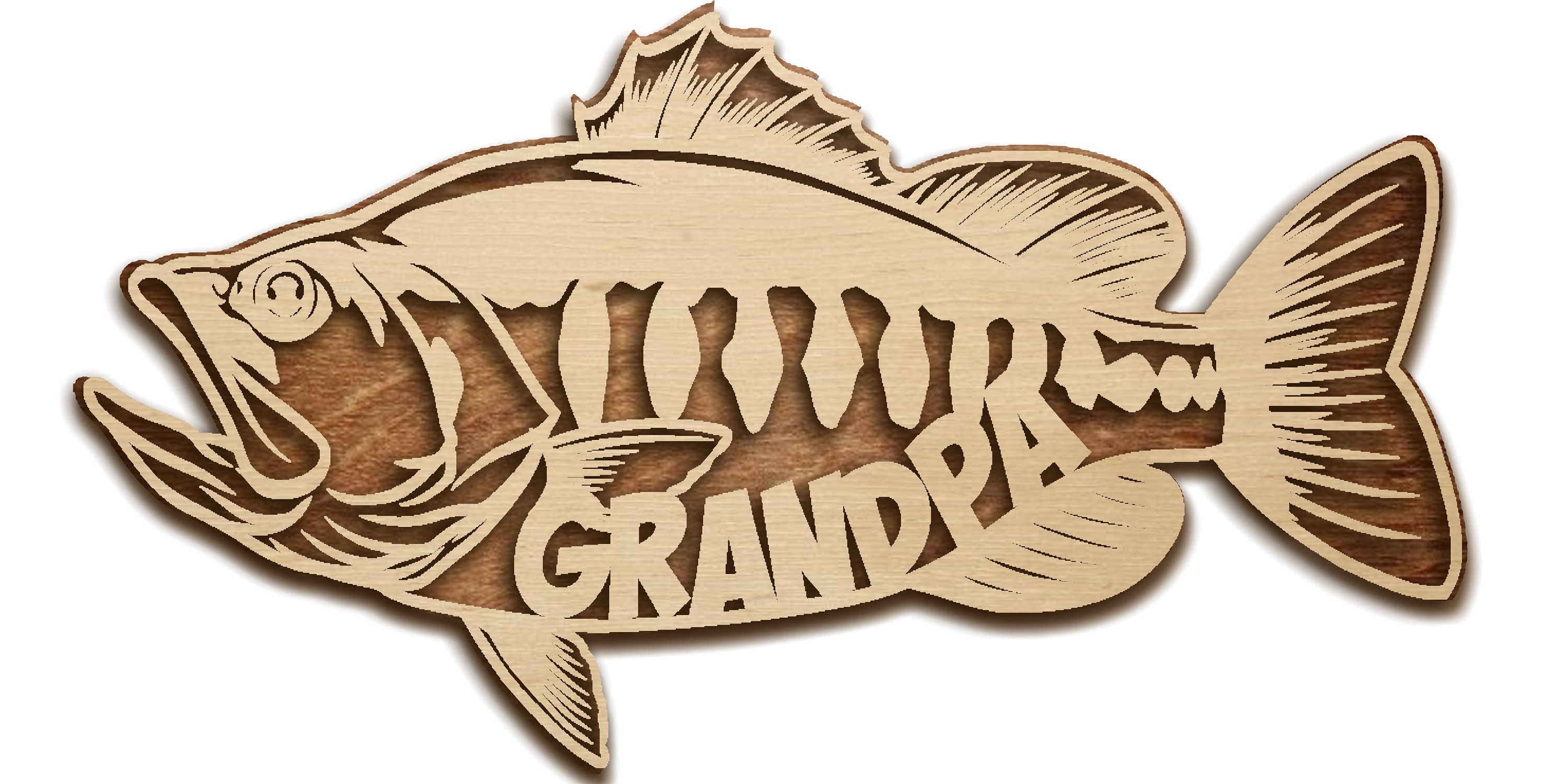 Bass Father's Day Sign, Dad Laser Cut,grandpa Sign, Uncle-papa- for ...