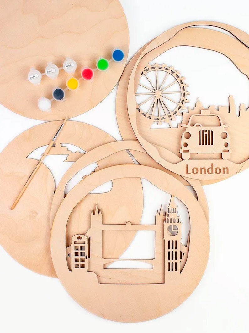 New York 3d Multilayer Panel Laser Cut Files 6-layers New - Etsy