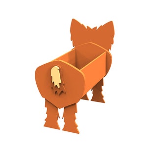 Yorkshire Terrier Planter Pattern, Dog Wood Planter, DIY Garden ...