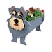 Schnauzer Planter Pattern, Schnauzer Wood Pot, Wooden Planter, Pet ...