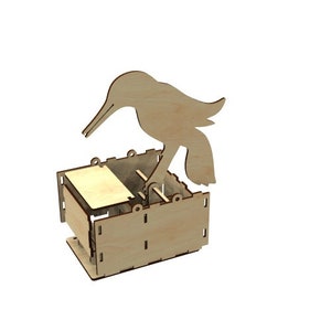 Bird Toothpick Dispenser Laser Cut Files ,self Assembly Constructors ...