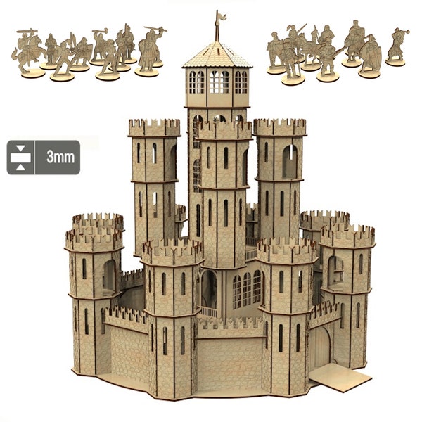 Miniature Castle - Etsy