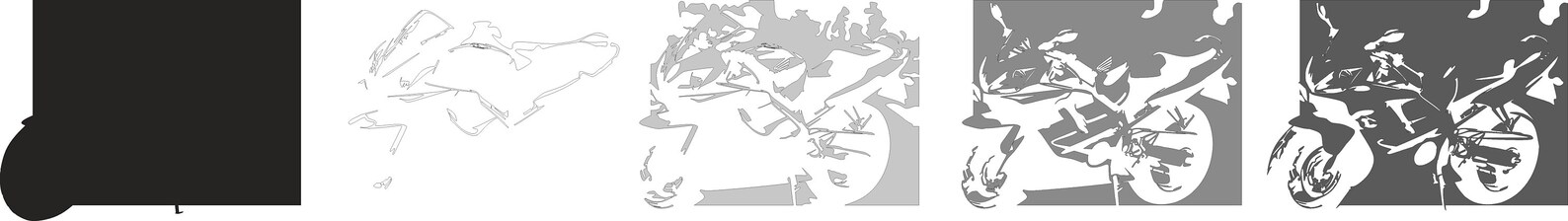 Multilayer Panel Motorcycle, Layered Art, Modern Decor Laser Cut Files ...