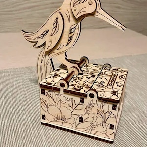 Bird Toothpick Dispenser Laser Cut Files ,self Assembly Constructors ...