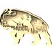 Buffalo Multilayer Laser Cut Files Buffalo Cut File 3D Layer Plywood ...