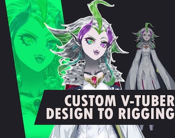 V-tuber Upper-body Rig Commission CONTACT BEFORE BUYING - Etsy