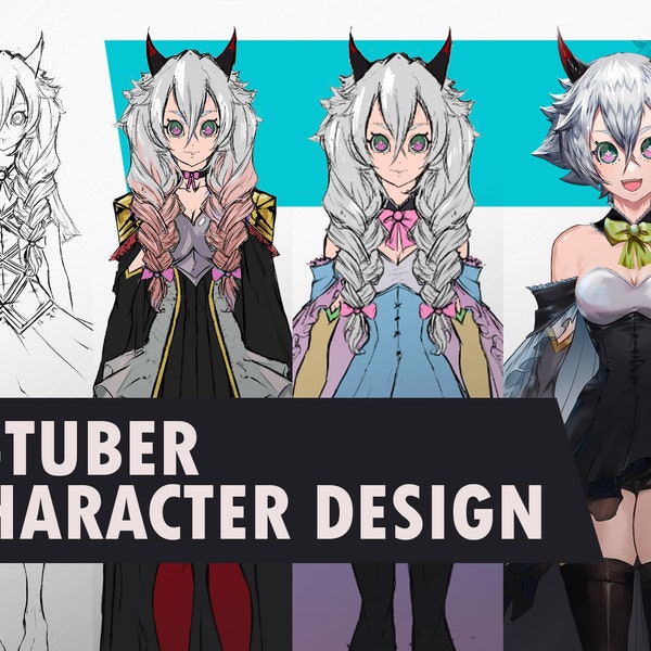 V Tuber - Etsy