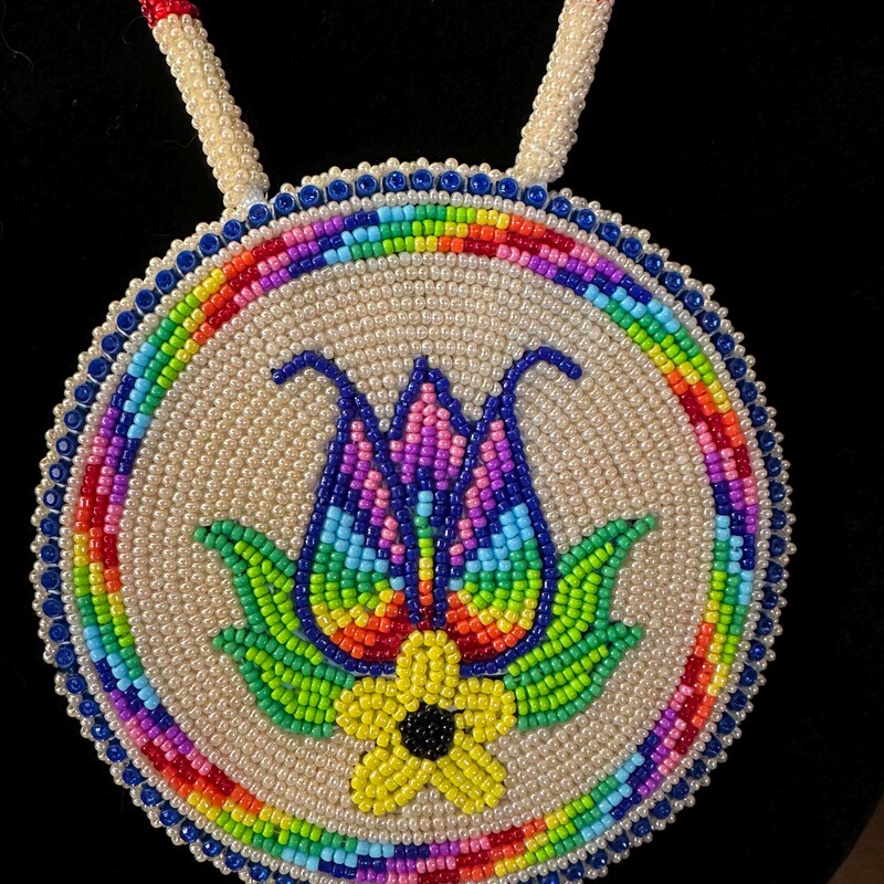 Beaded Medallion Native - Etsy