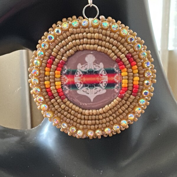 Native American Turtle Beaded Earrings - Etsy
