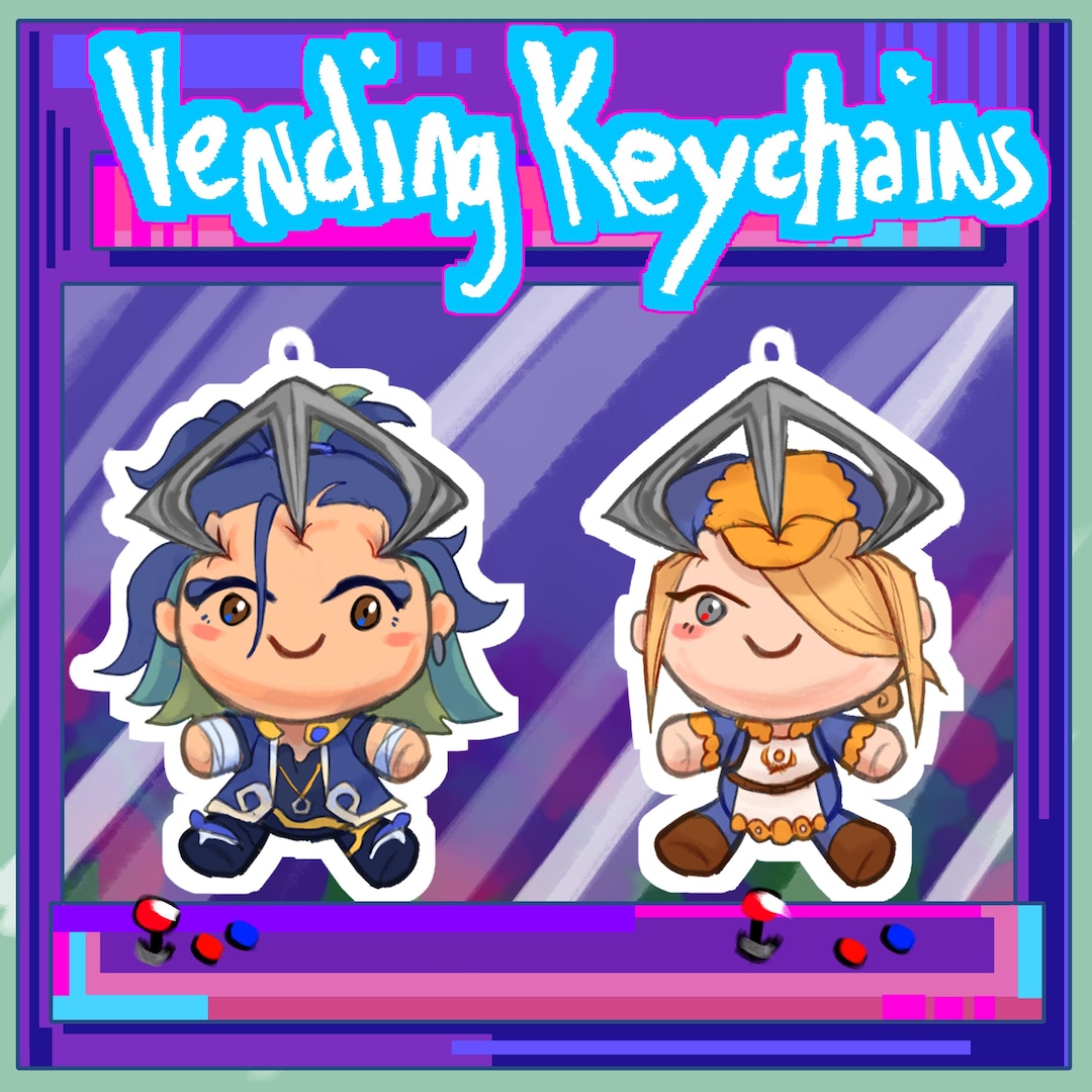 Vending Claw Plushie Keychains - Etsy