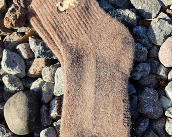 Mongolian Camel Wool Socks - Etsy
