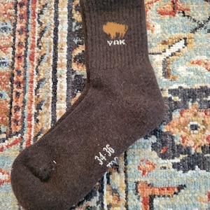 Authentic Mongolian Yak Wool Socks - Etsy