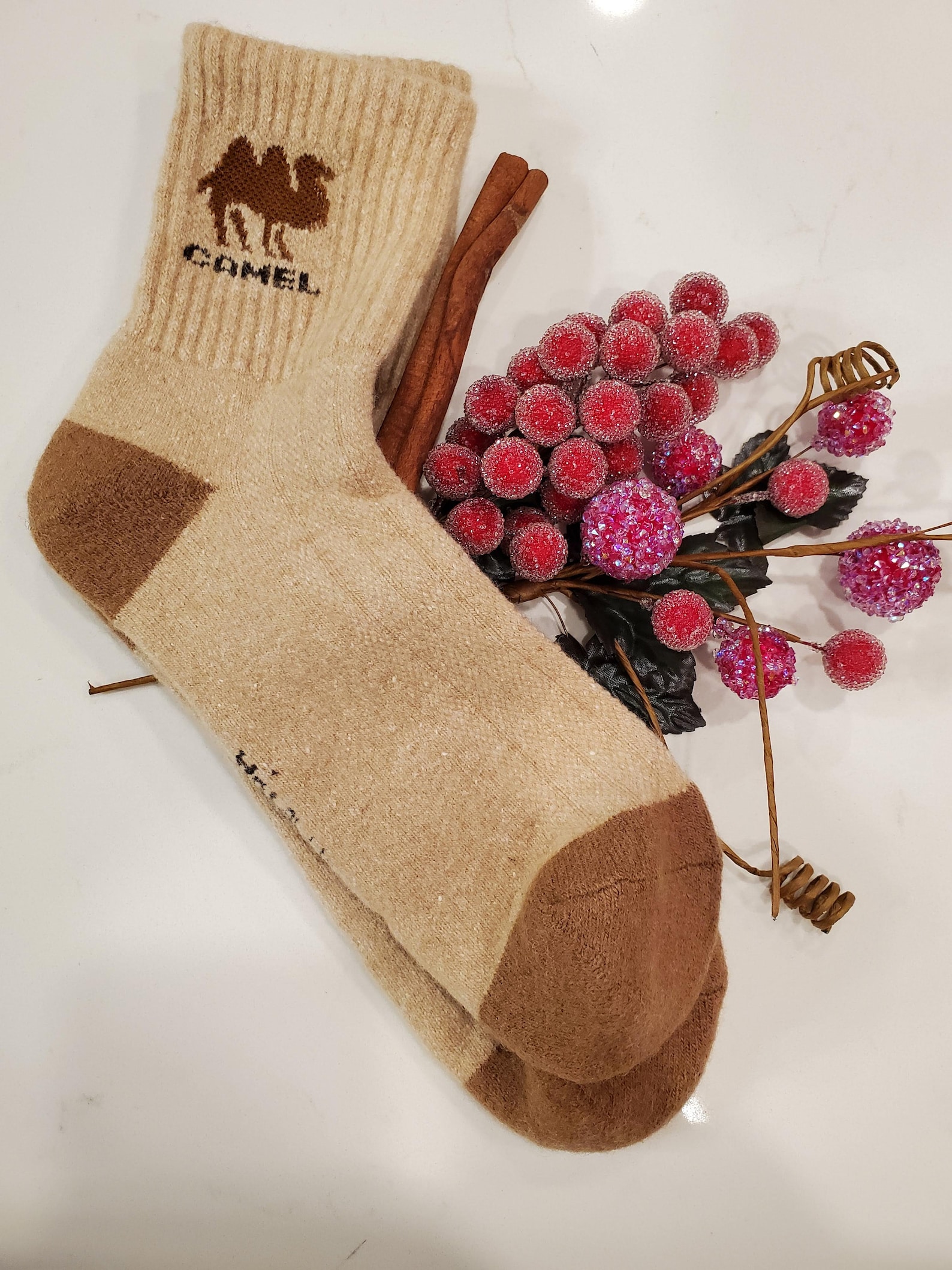 Authentic Mongolian Camel Wool Socks - Etsy