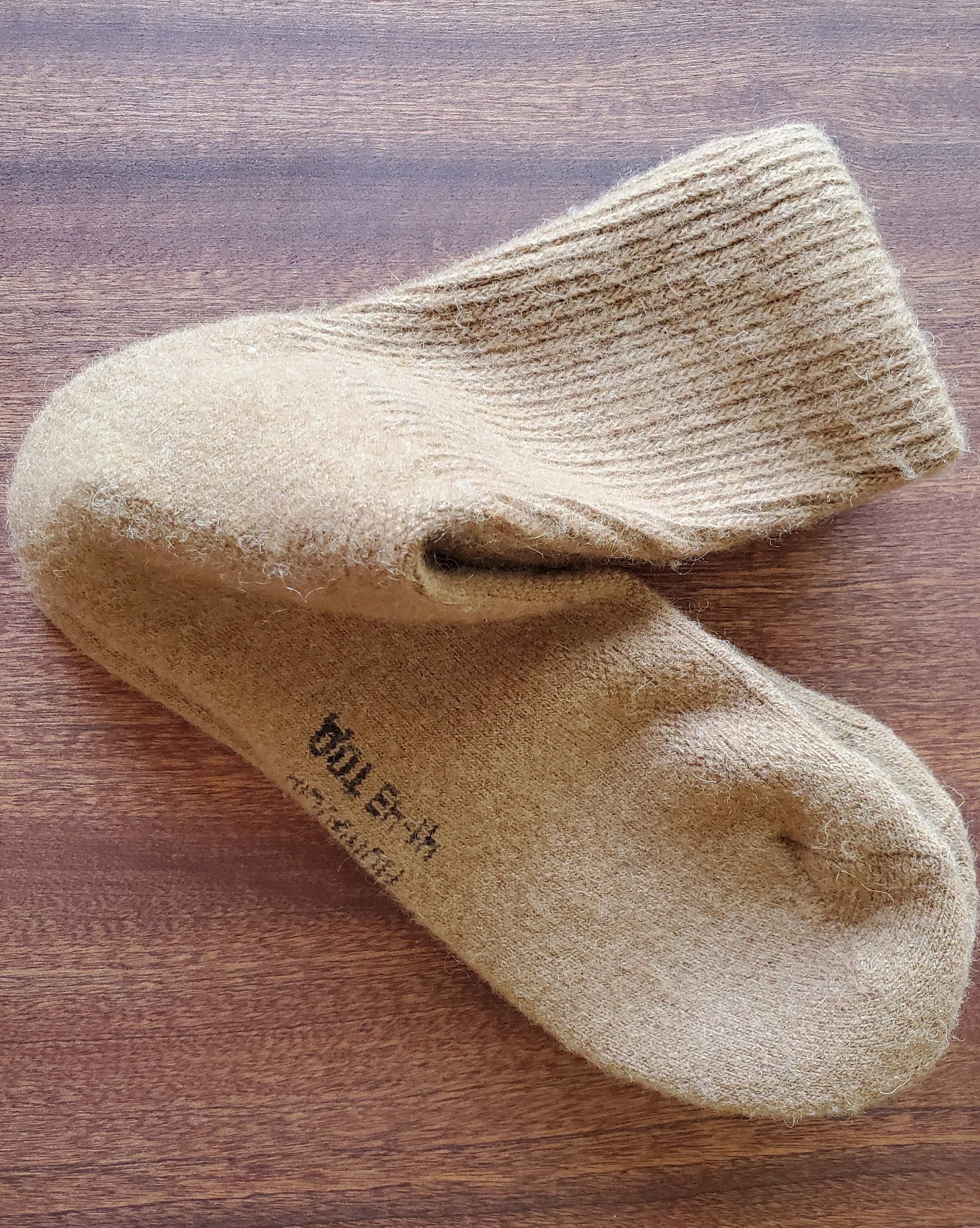 Authentic Mongolian Camel Wool Socks - Etsy