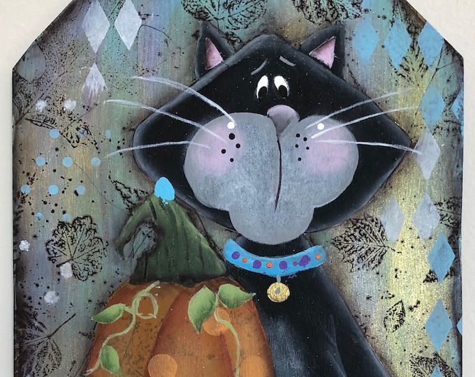 Hello Fall Kitty - Etsy