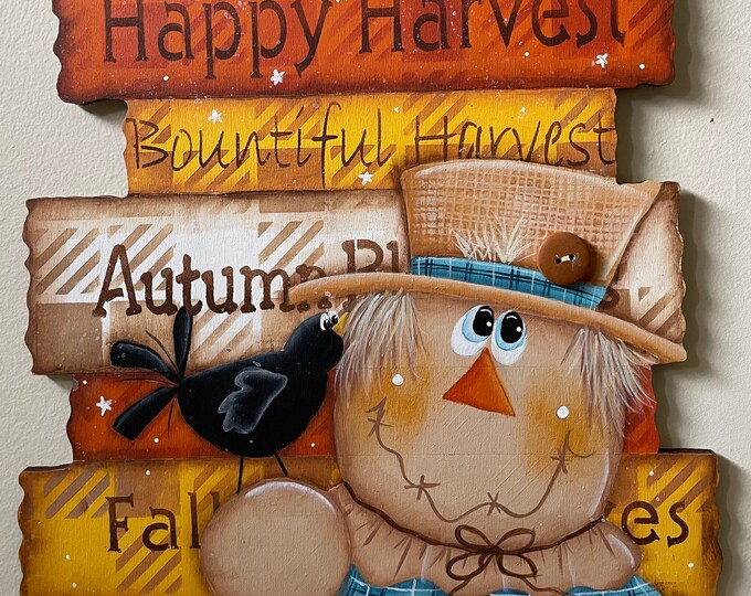 Pallet Scarecrow Porch Leaner Decor - Etsy UK