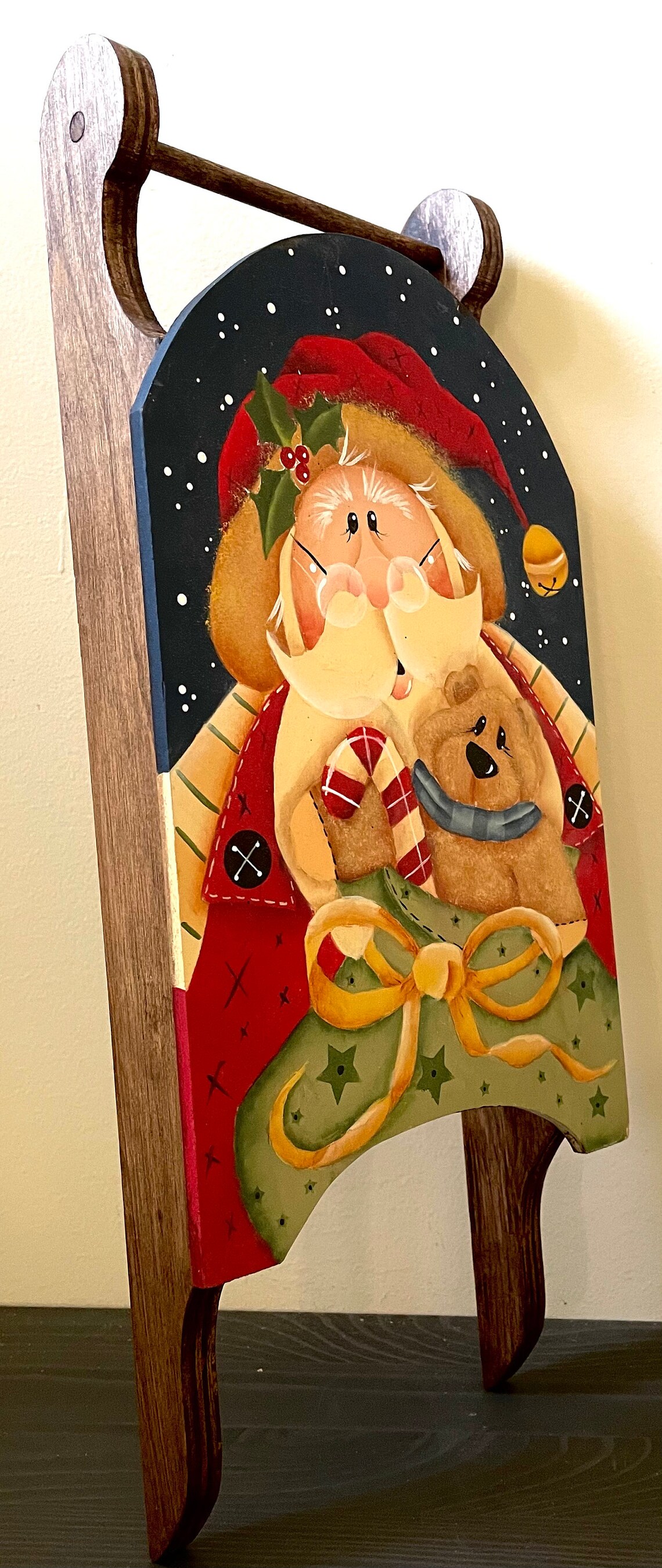 Santa’s Workshop Sled - Etsy