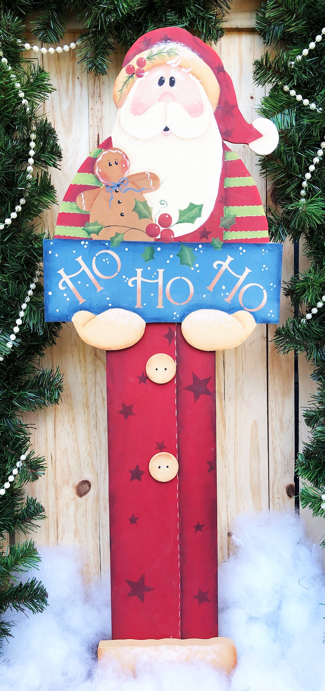 Santa Porch Greeter - Etsy