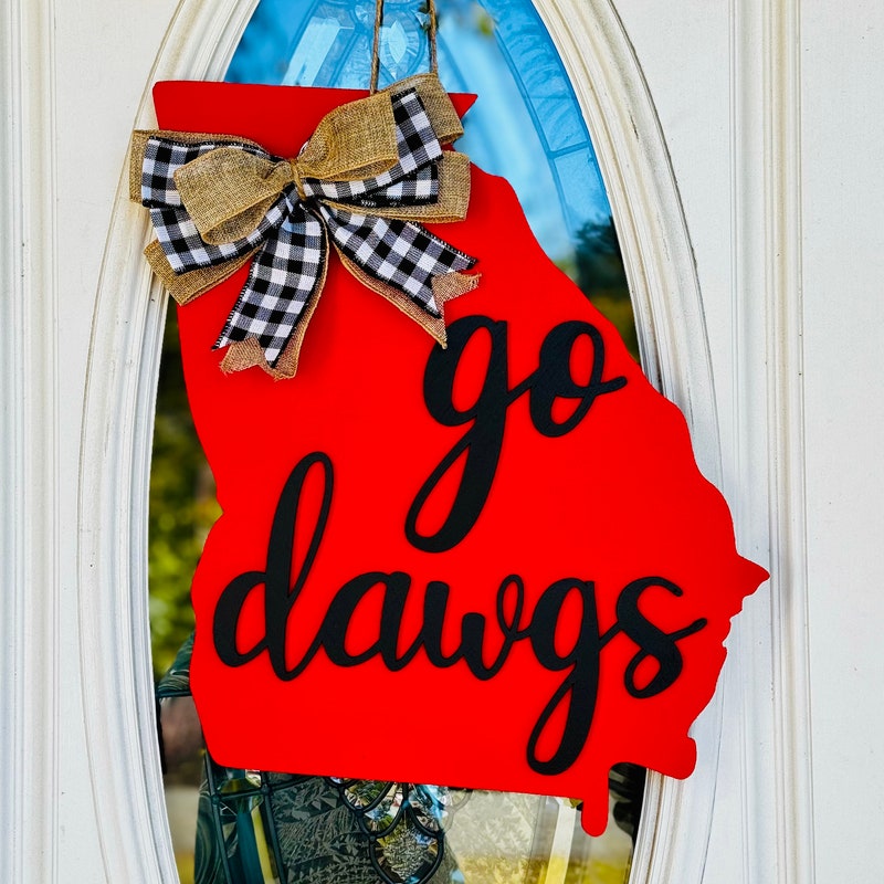 Uga Wreath - Etsy