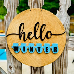 Season Interchangeable | Door Sign | Door Hanger | Fall | Spring ...