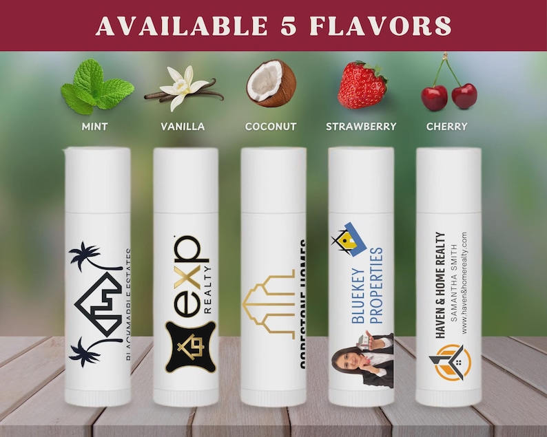 Wholesale Custom Chapstick | Bulk Promotional Lip Balm With Your Logo ...