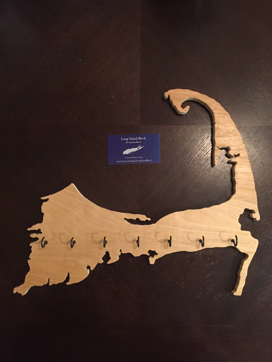 Cape Cod Massachusetts Key Holder Cape Cod Sign Cape Cod Map - Etsy