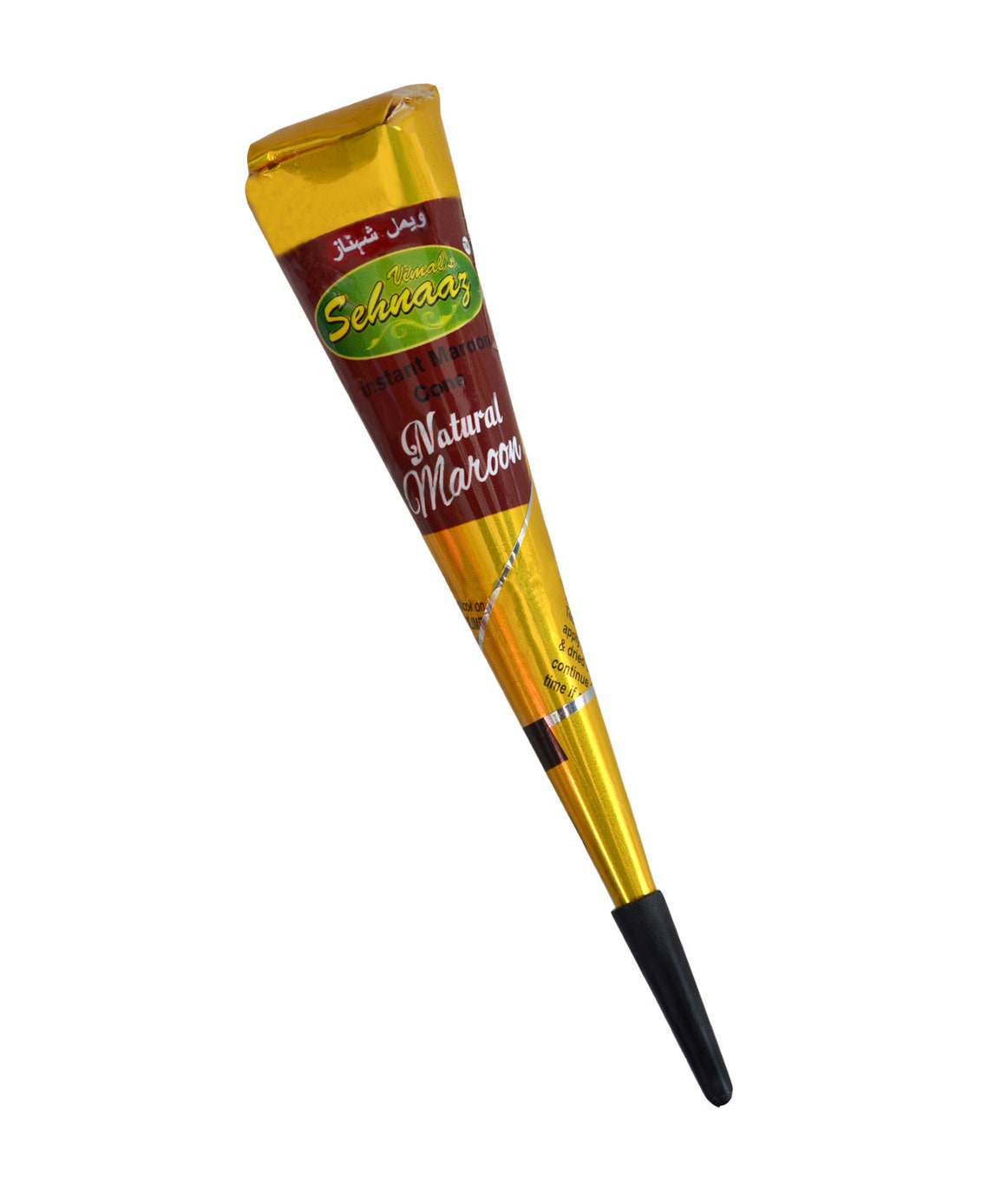 Instant Gold Maroon Henna Mehandi Cone from Vimal's | Etsy