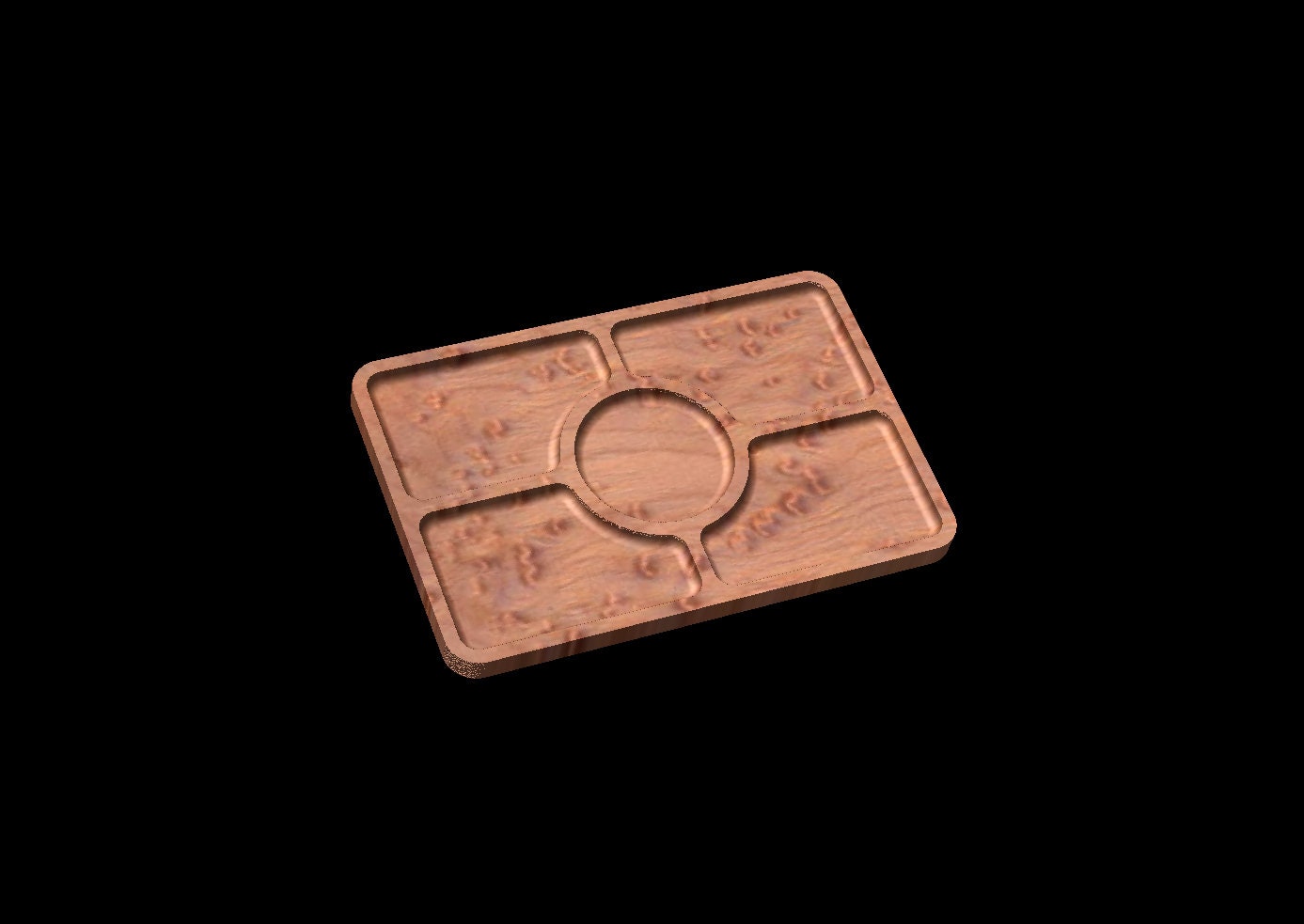 Catch All Tray Router Template Pattern for 18.25 X 12.25 Tray. - Etsy