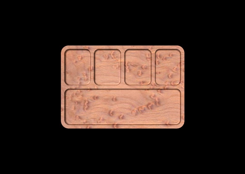 Catch All Tray Router Template Pattern for 18.25" X 12.25" Tray. - Etsy