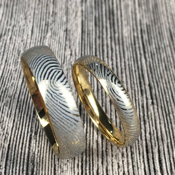 Fingerprint Ring - Etsy