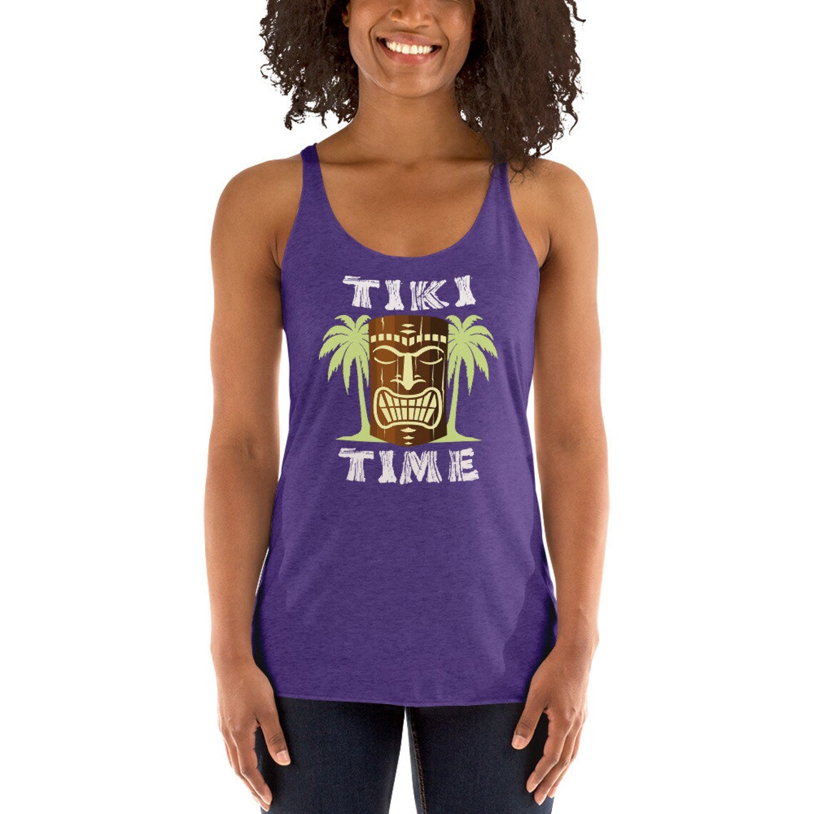 Tiki Time Hawaiian T-shirt - Etsy