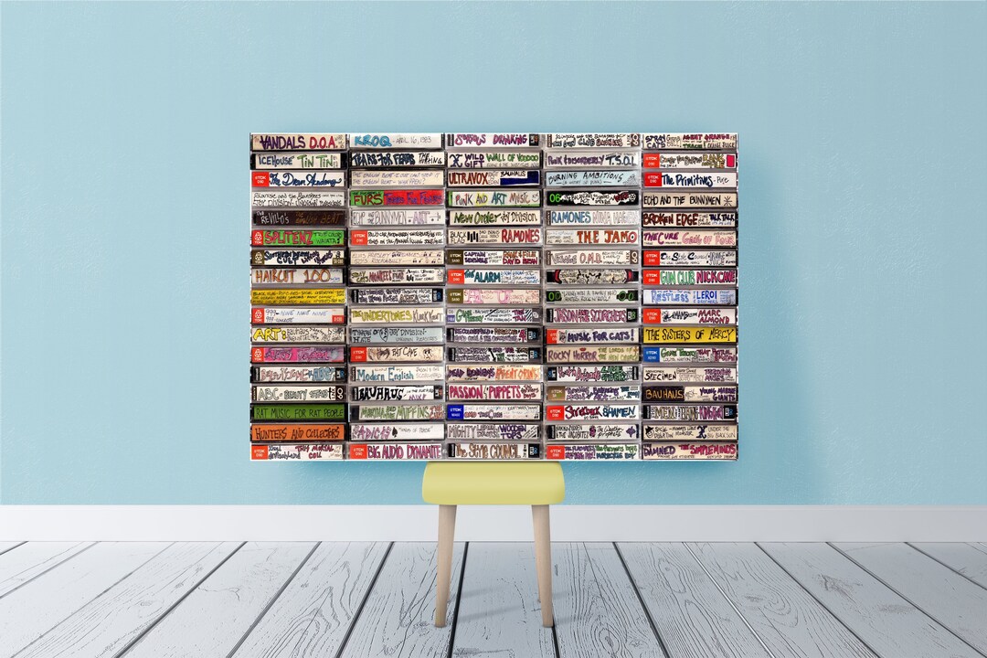 Retro Poster, Cassette Tape, Music Poster, Cassette Tapes, Punk Rock ...