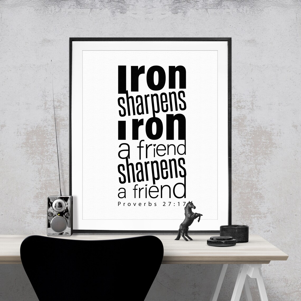 Proverbs 27 17, Bible Verse Printable, Bible Quote Printable, Artwork ...