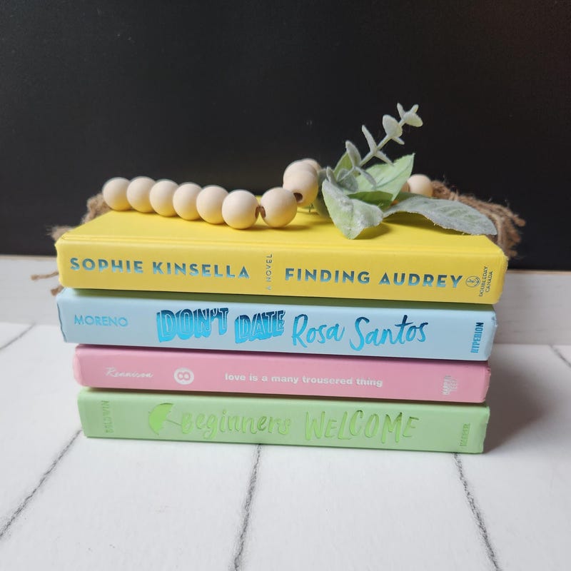 Designer Book Stack - Etsy