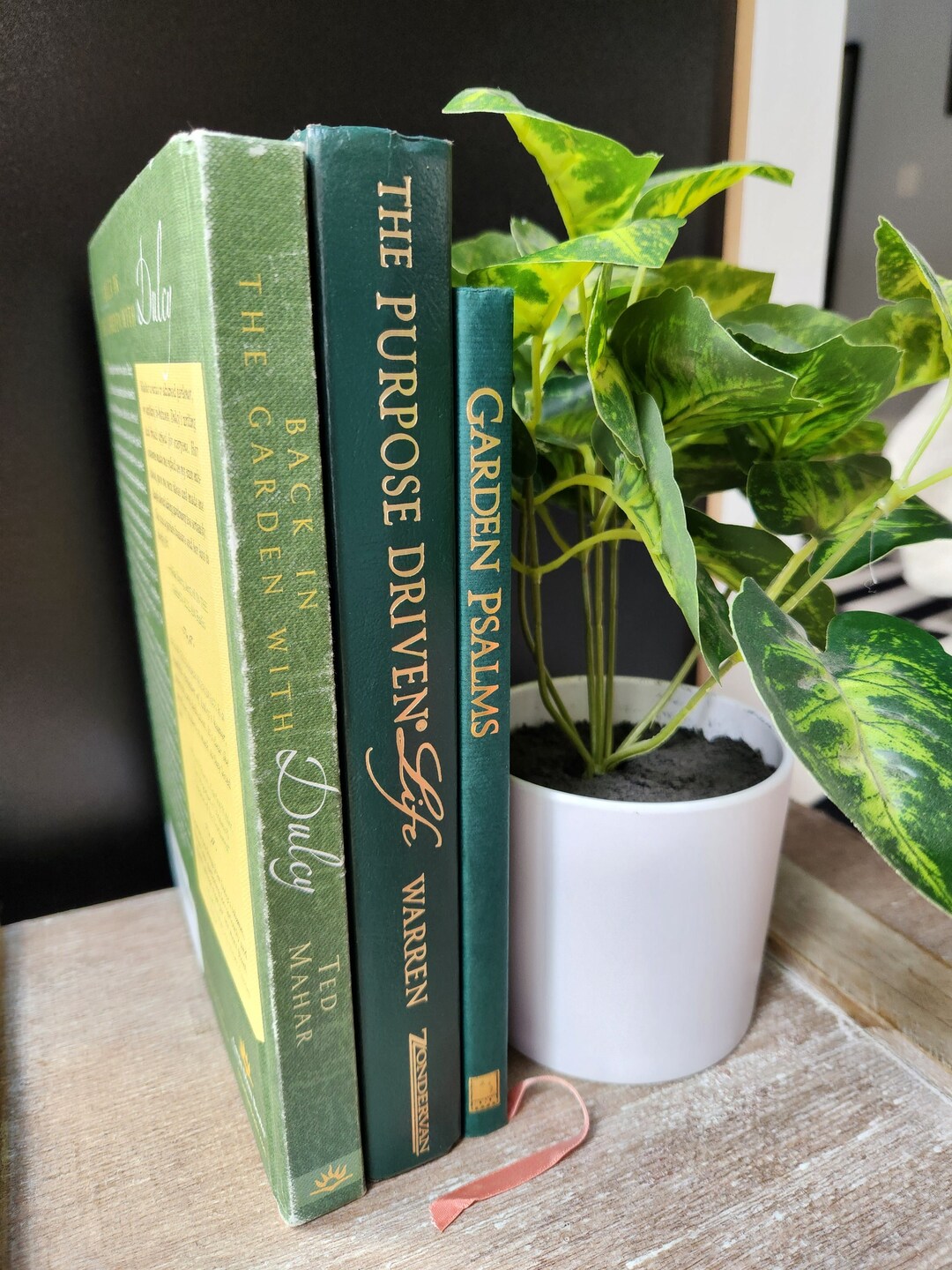 Green Mantle Book Decor Ideas Bookshelf Decorative Objects - Etsy