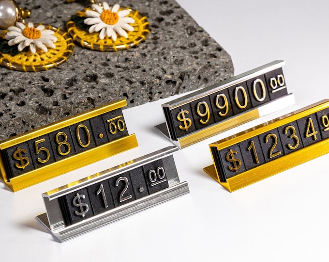 Price Tag, Price Sign, Small Price Tag, Price Tag for Jewelry Display ...