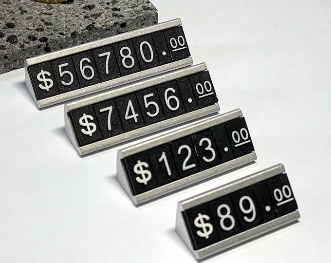 Price Tag, Price Sign, Small Price Tag, Price Tag for Jewelry Display ...