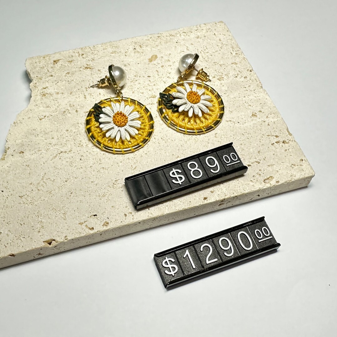Price Tag, Price Sign, Small Price Tag, Price Tag for Jewelry Display ...