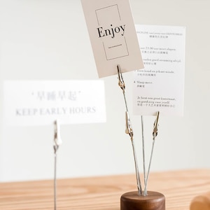 Retail Pricing Stands, Craft Show Pricing, Price Tag Holder Wood ...