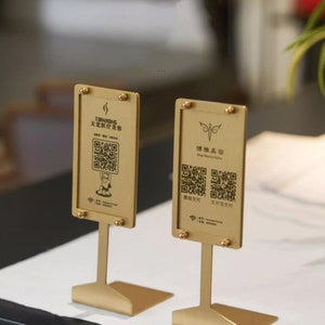 Personalized Branding Sign, Business Name Stand, Logo Stand ...